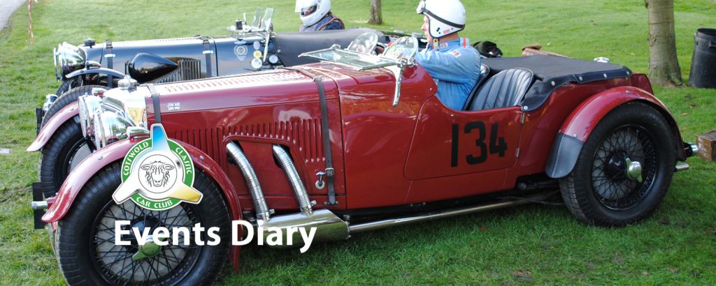 Events Diary – Cotswold Classic Car Club